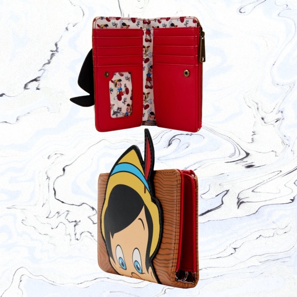 Loungefly | Bags | Loungefly Pinocchio Mini Backpack And Wallet | Poshmark